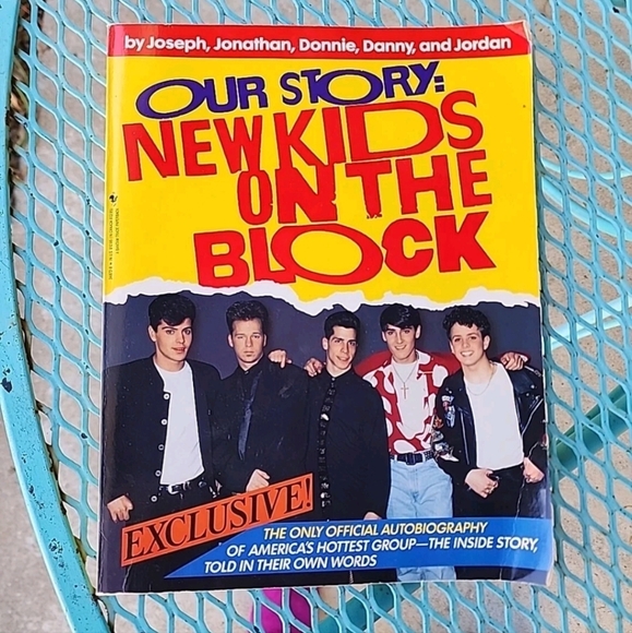 New Kids On The Block | Accents | New Kids On The Block Book Our Story ...